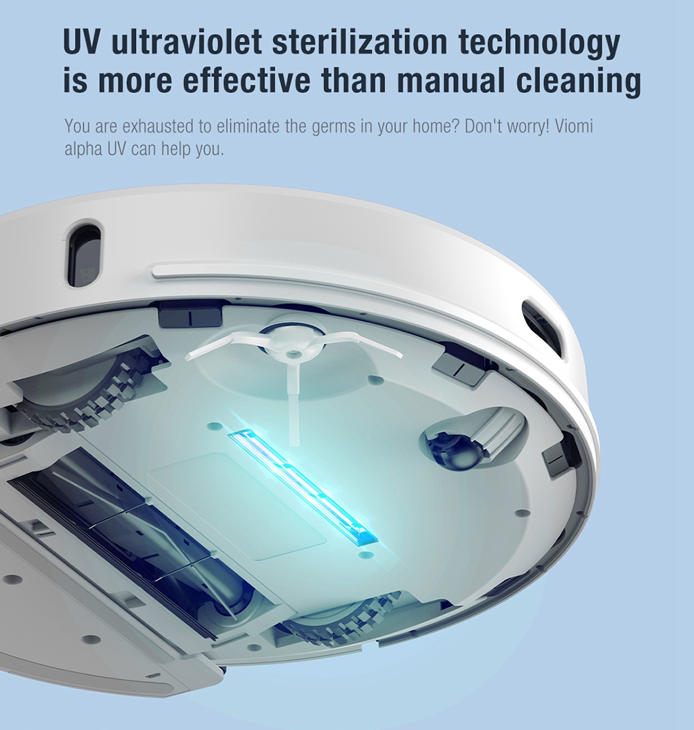 Viomi Alpha S9-UV Robot Vacuum Cleaner - Cambium Retail