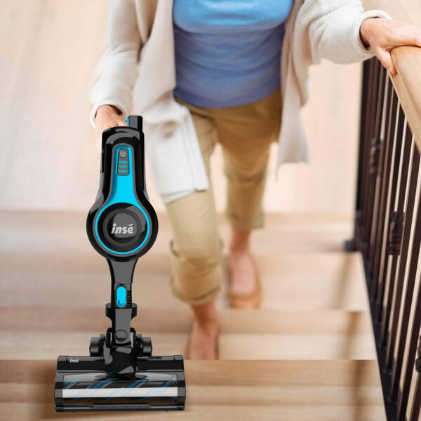 INSE N5 Cordless Vacuum Cleaner Lightweight Powerful Suction Stick ...