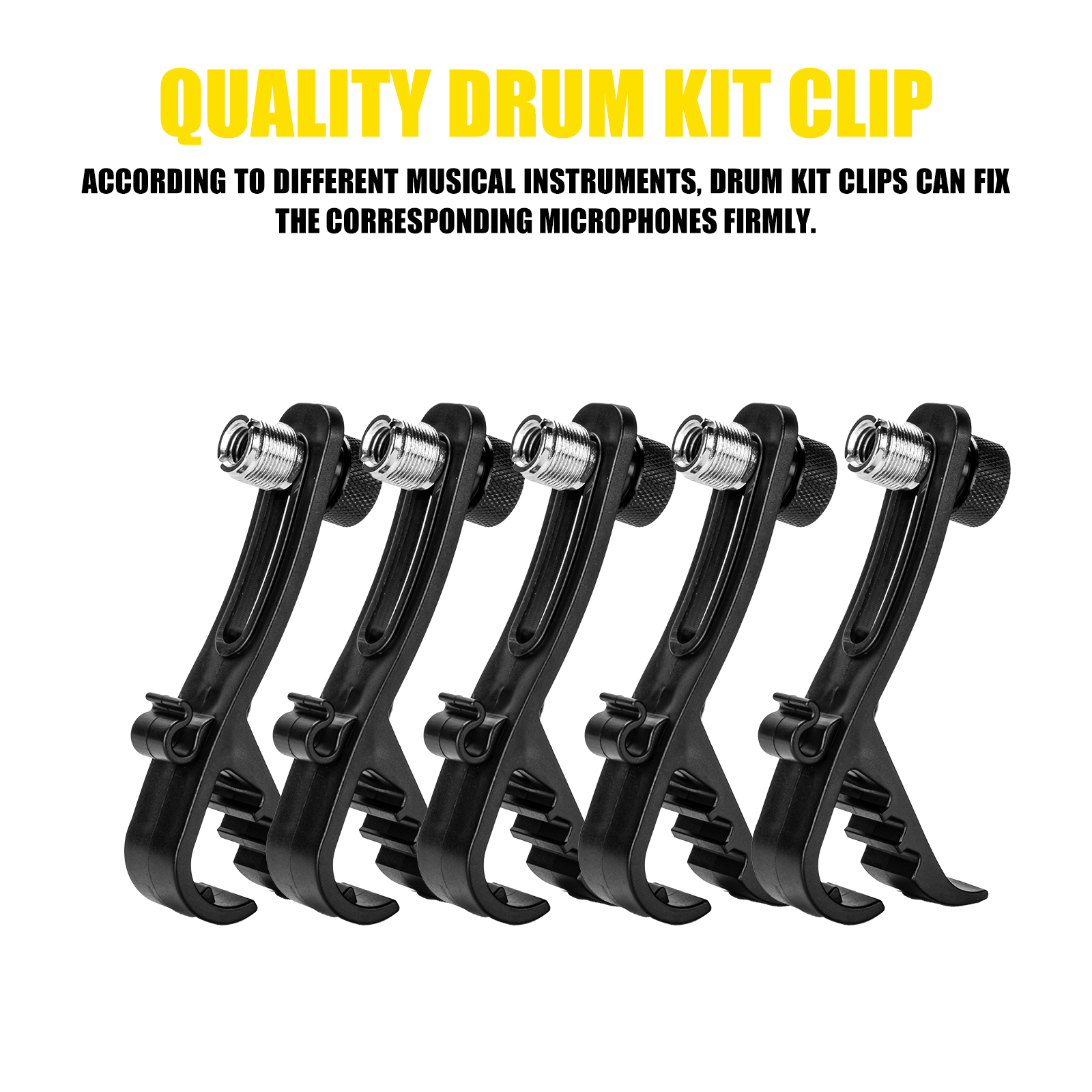 Audio Array Wired Microphone Drum Kit Ideal for Stage Performance and ...