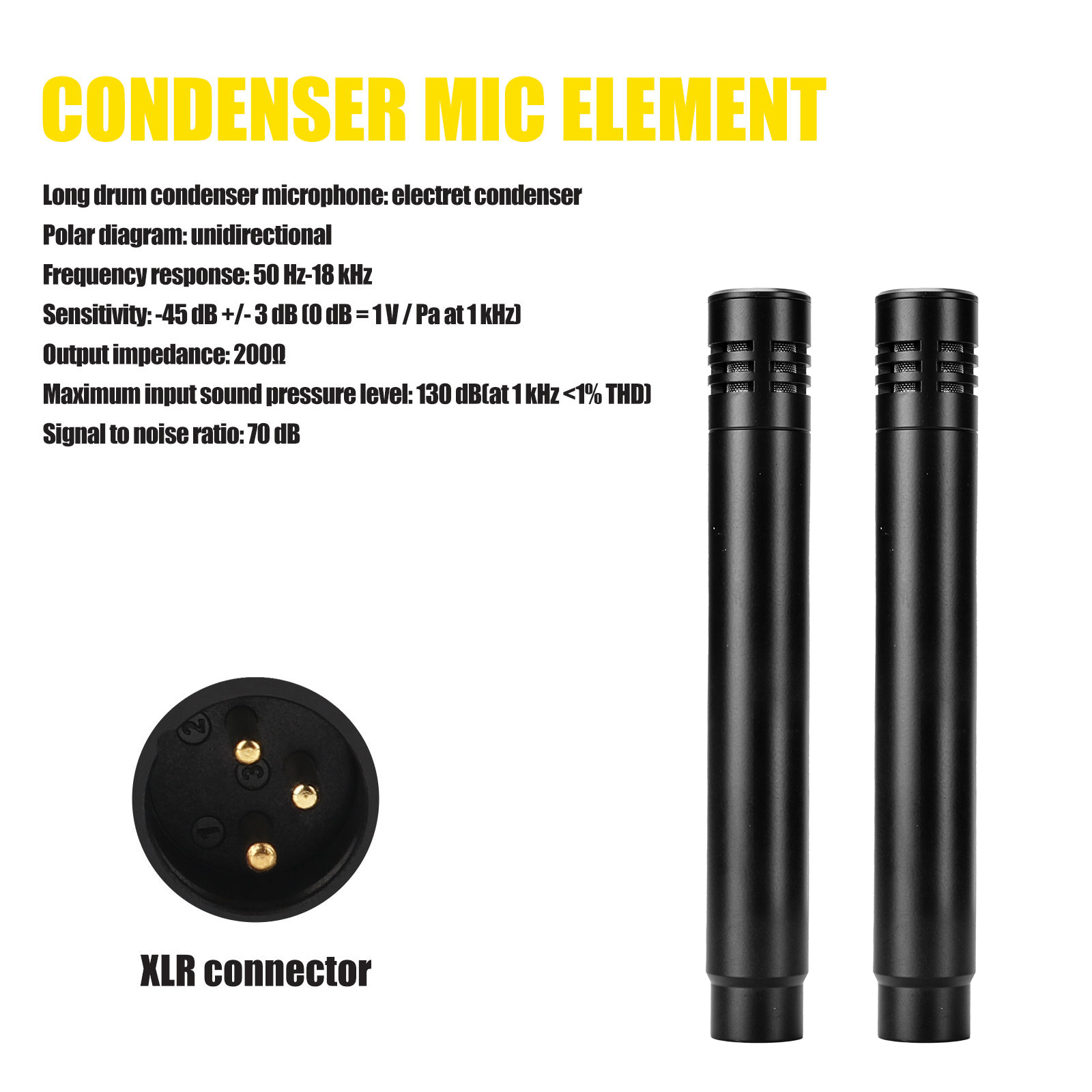 Audio Array Wired Microphone Drum Kit Ideal for Stage Performance and ...