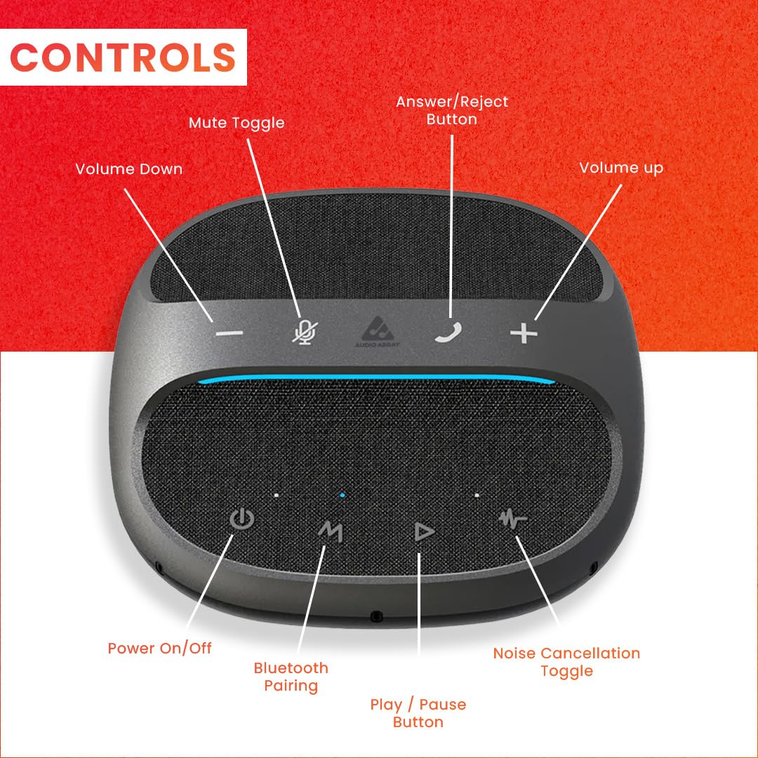 Audio Array AM-W45 Wireless Conference Microphone with Speaker ...